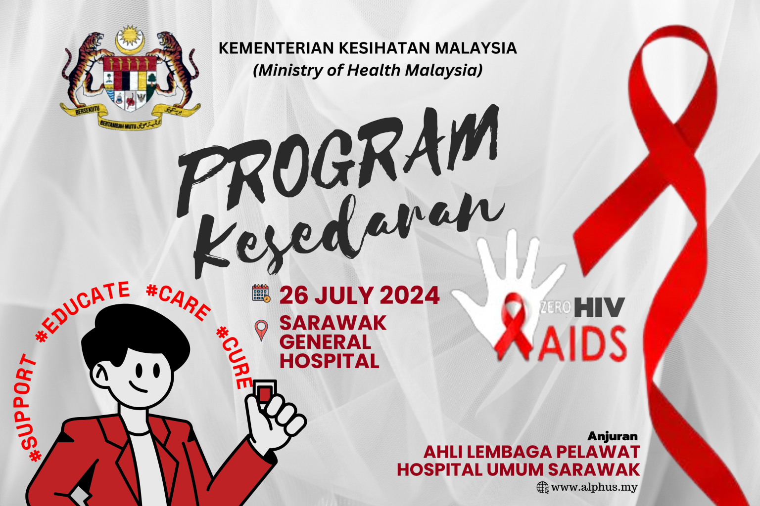 Program Kesedaran Kesihatan & Pendidikan Kesihatan Belia: Ke Arah Komuniti Sifar HIV/AIDS 2030 ...